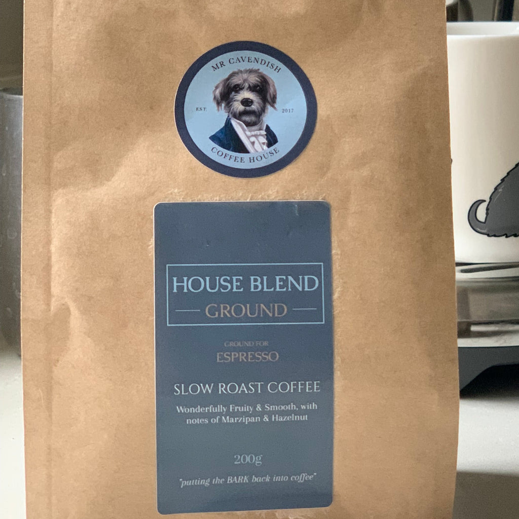 House Blend - Espresso Ground (200g) – Mr Cavendish Coffee House